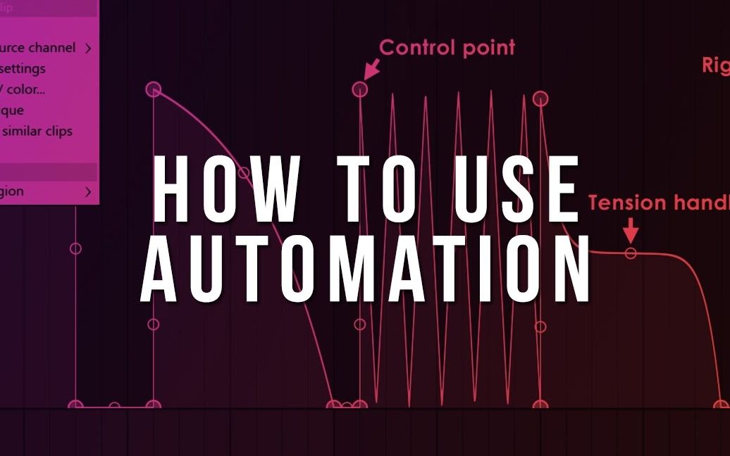 「和我一起学水果Fl」究竟怎么automation画包络?(搬运)
