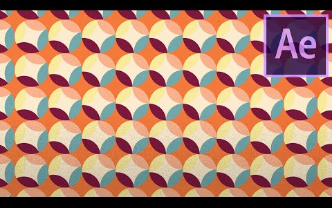 【AE教程|油管搬运|MG动画】几何背景动画