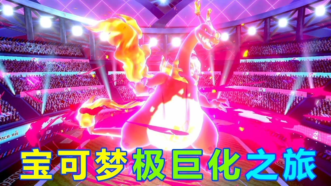 精灵宝可梦剑:踏上宝可梦极巨化之旅 冠军丹帝送我炎兔儿