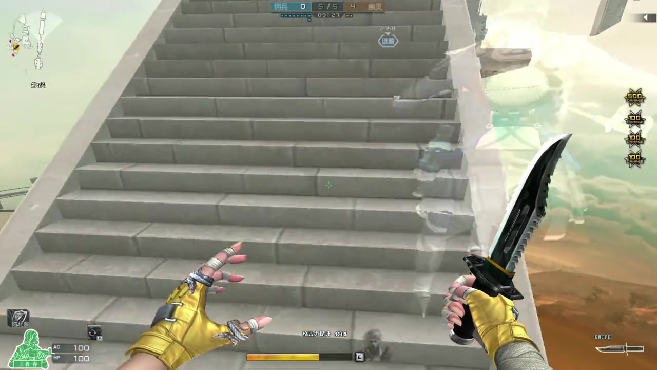 CF生化追击:托最后一局游戏的福!再一次靠天命过关,舒服了