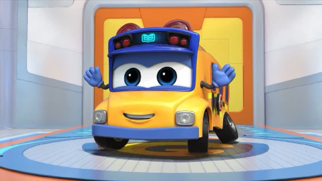 百变校巴:小朋友们讨论怪物,听上去十分的吓人,连忙找来了歌德