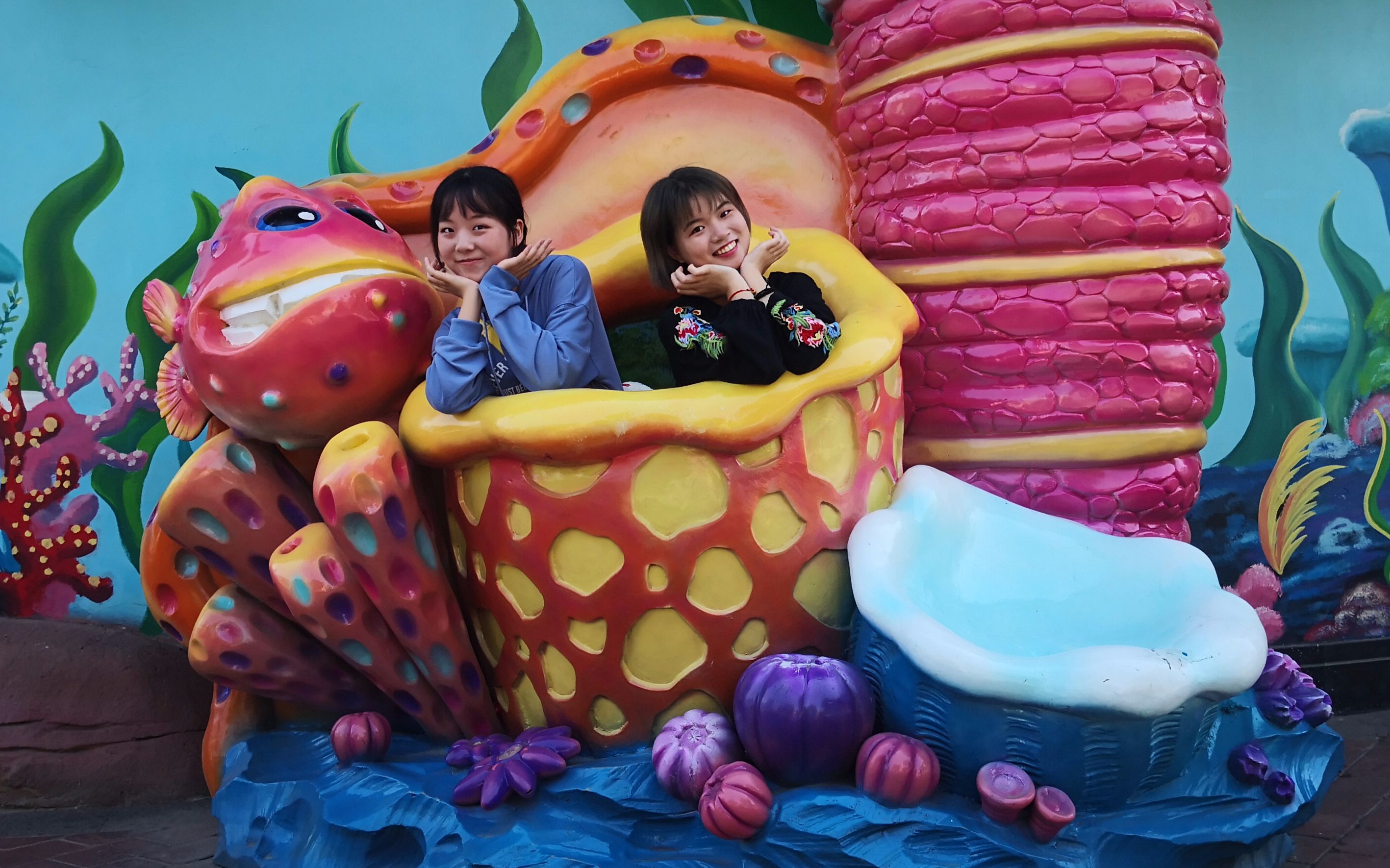 【VLOG】9.29一天的VLOG | 塑料姐妹在海昌极地海洋世界拍拍拍的...