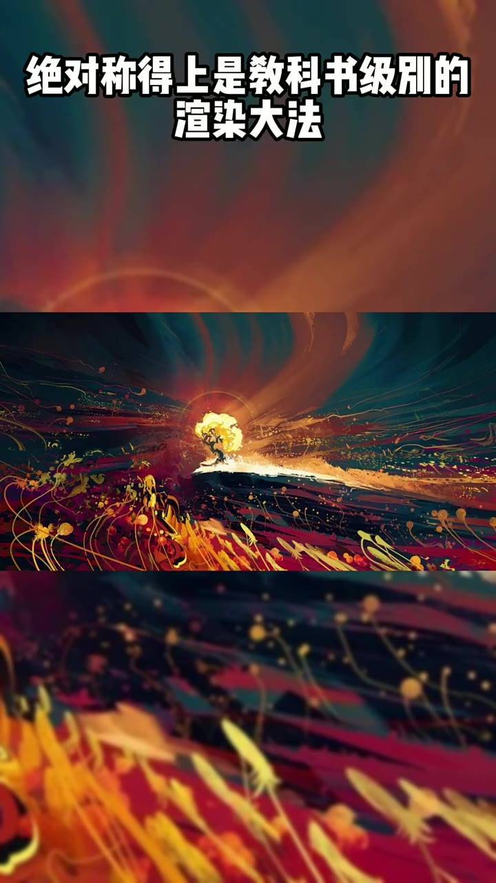 教科书级别的渲染居然是用iPad画的