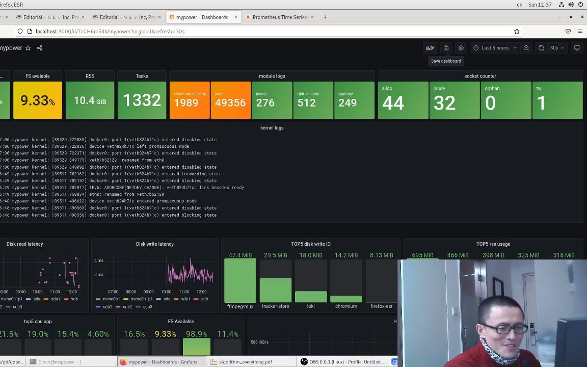 【浅聊linux系统监控】基本的网络监控信息数据源:网卡流量,socket...