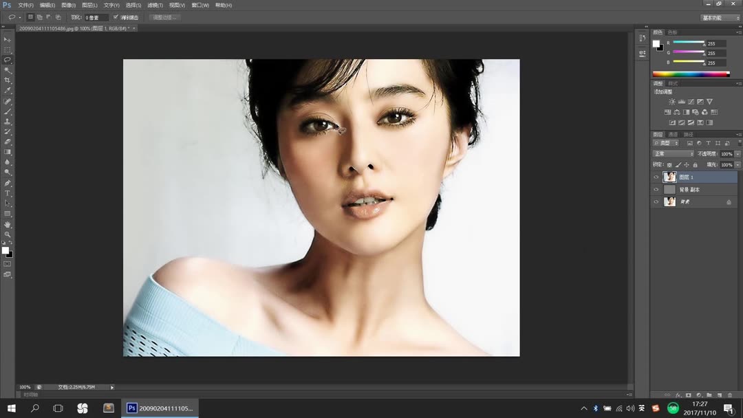 photoshop实用技能:模糊照片变高清