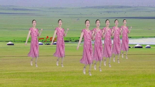 演唱:凤凰传奇《自由飞翔》32步动感...