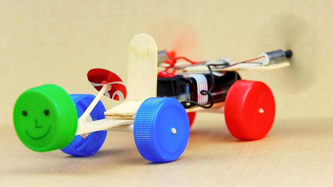 玩具电动机小汽车手工玩具