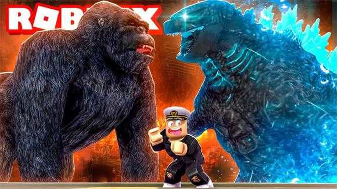 Roblox哥斯拉模拟器：变成超级哥斯拉！哥斯拉大战金刚！小格解说