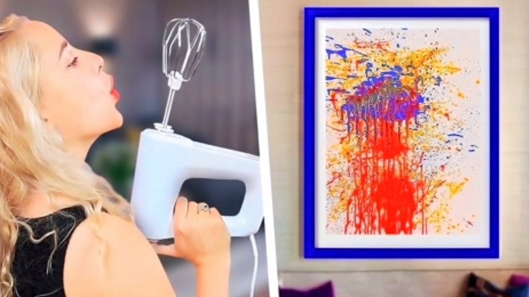 实用生活小妙招:画画也要不走寻常路,创意画画方法简单易学