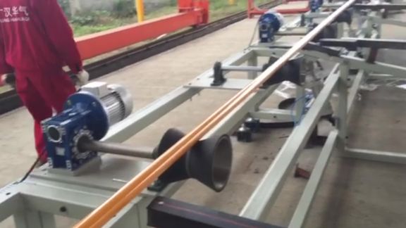 #管材包装机 #长管包装机 #钢管包装机 #管材厂家 #钢管厂