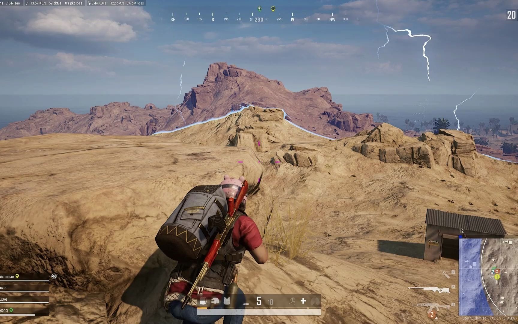 接上一个视频AWM,感觉自己强的变态了