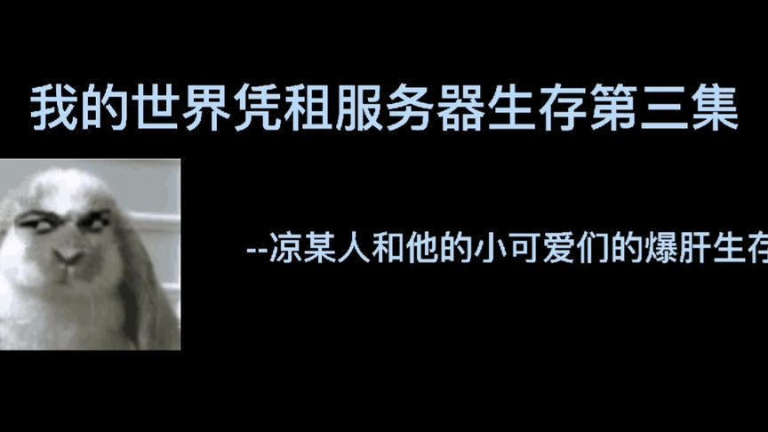 我的世界凭租服务器生存第三集