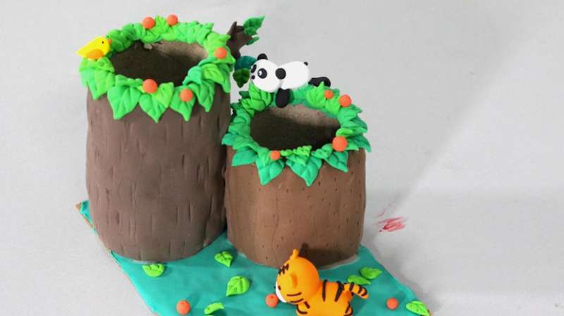 老师教你DIY手工笔筒,做法简单易学,创意又美观!