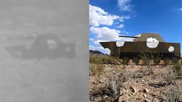 实拍炮弹开挂加装激光制导组件 精确点杀装甲车