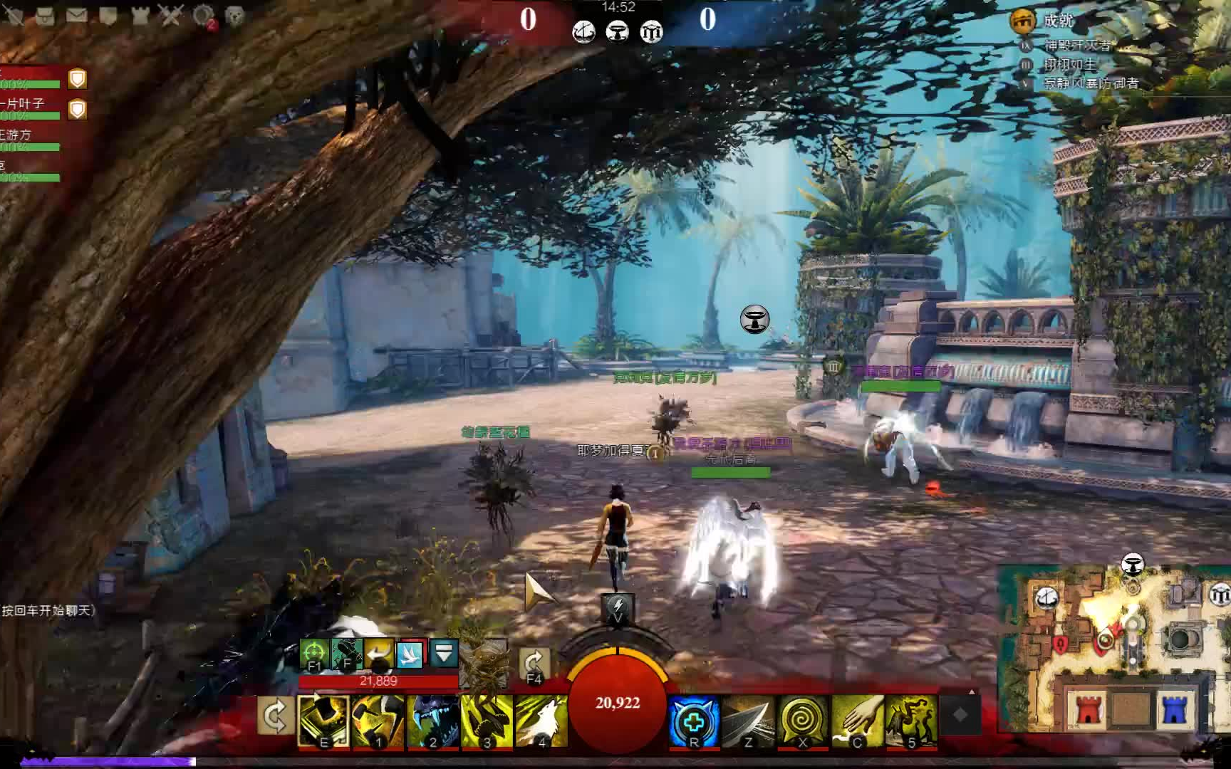 【激战2】萌新游侠pvp硬混