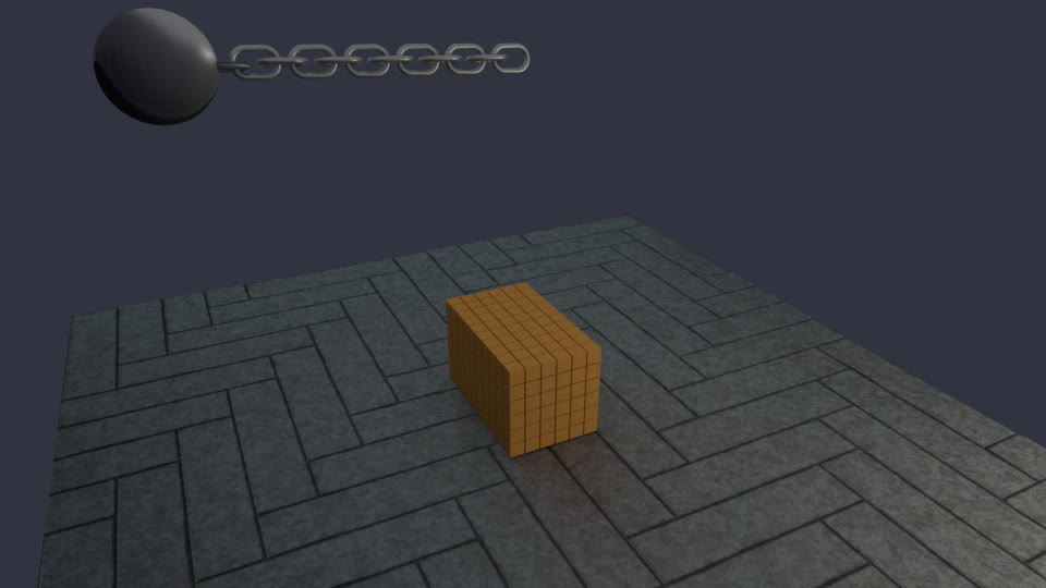 Blender 基础动画制作 铁球运动 模拟重力
