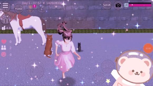 樱花校园模拟器:听说樱花的动物都成精了。