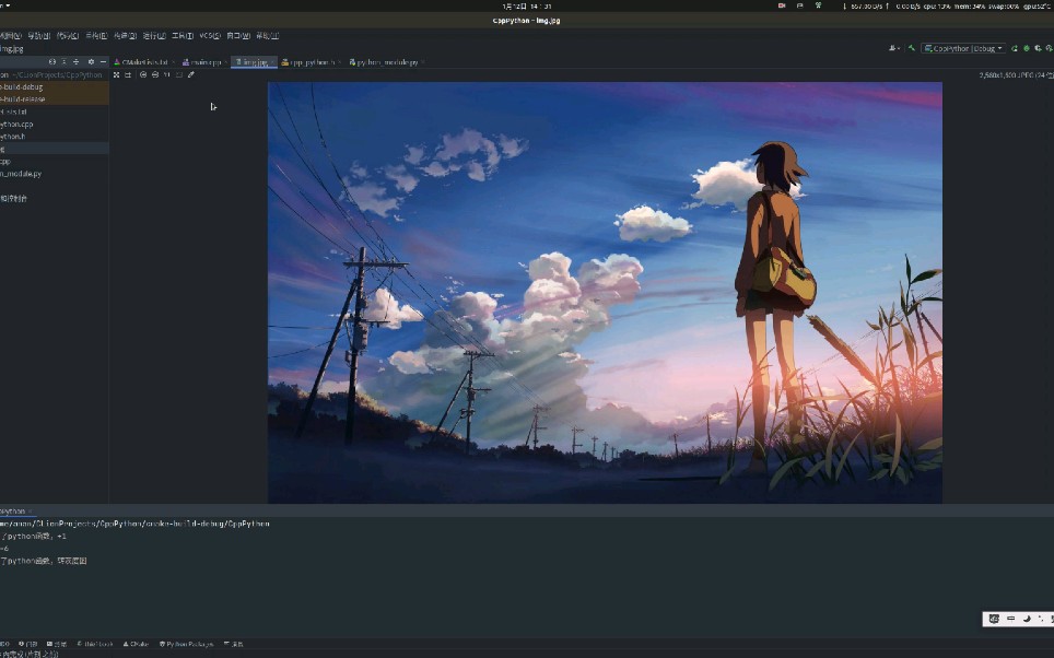 c++调用python的方法