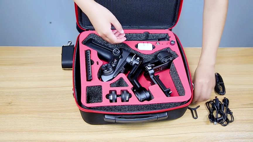 智云Weebill2收纳包微毕手持云台稳定器便携收纳盒配件保护单肩包