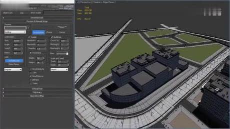 超方便的3dmax城市生成插件