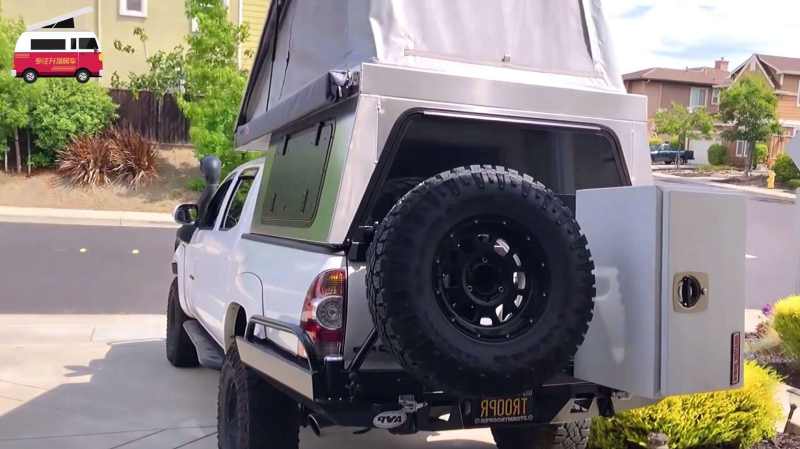 长城炮无损改装升顶露营床车,超低成本的皮卡床车改装案例