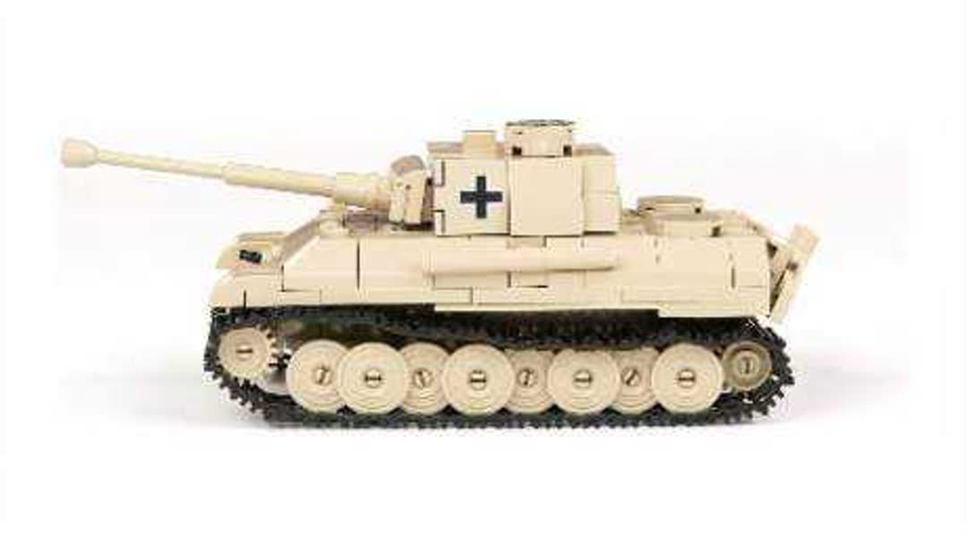 拼搭COBI积木2704 二战德国五号中型坦克