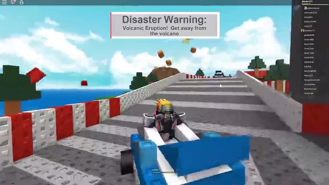 【屌德斯&小熙】 Roblox 自然灾害模拟器 变形金刚和猫耳少女亲眼