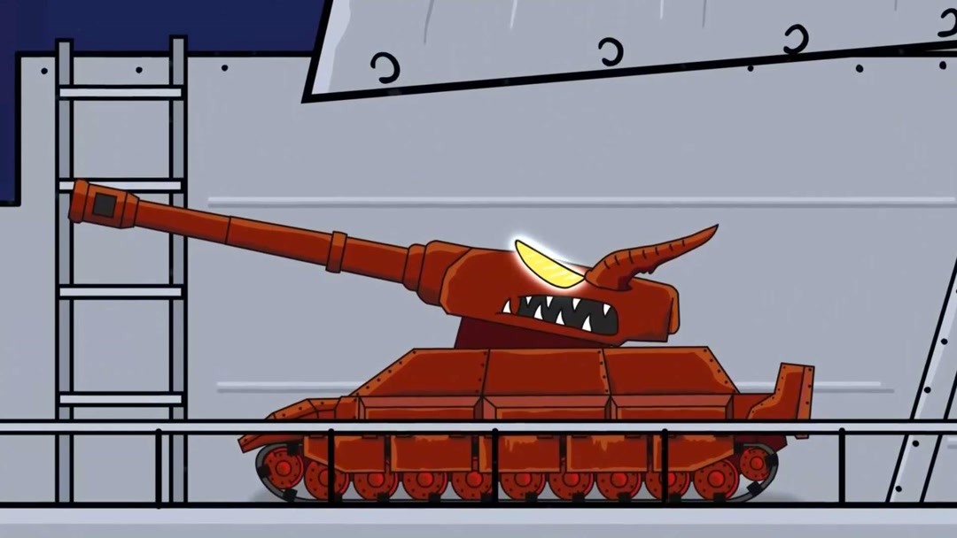 坦克世界战争 第8集 绿色的坦克在车间进行组装