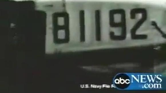 19年前南海撞机事件,美军机拍摄的影像