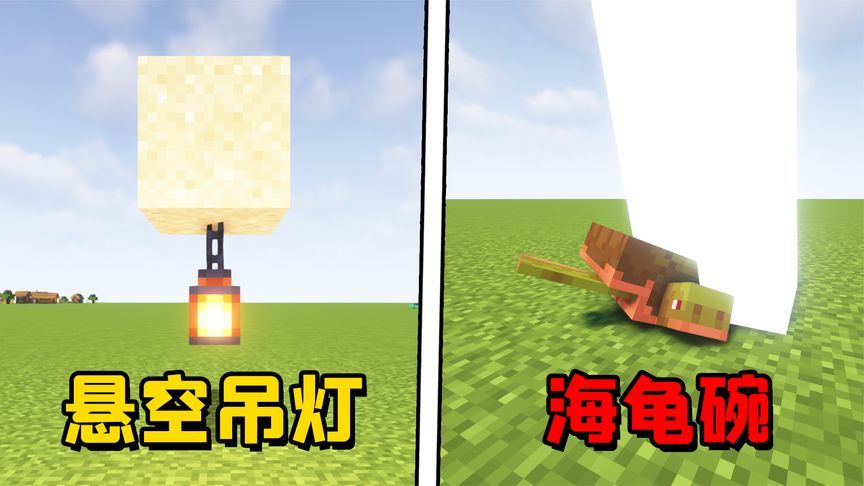 我的世界:7个老玩家都不一定知道的游戏特性,海龟会...
