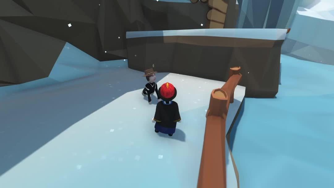 人类一败涂地:半仙暗墨勇闯冰天雪地,还可以滑雪简直不要太逗!