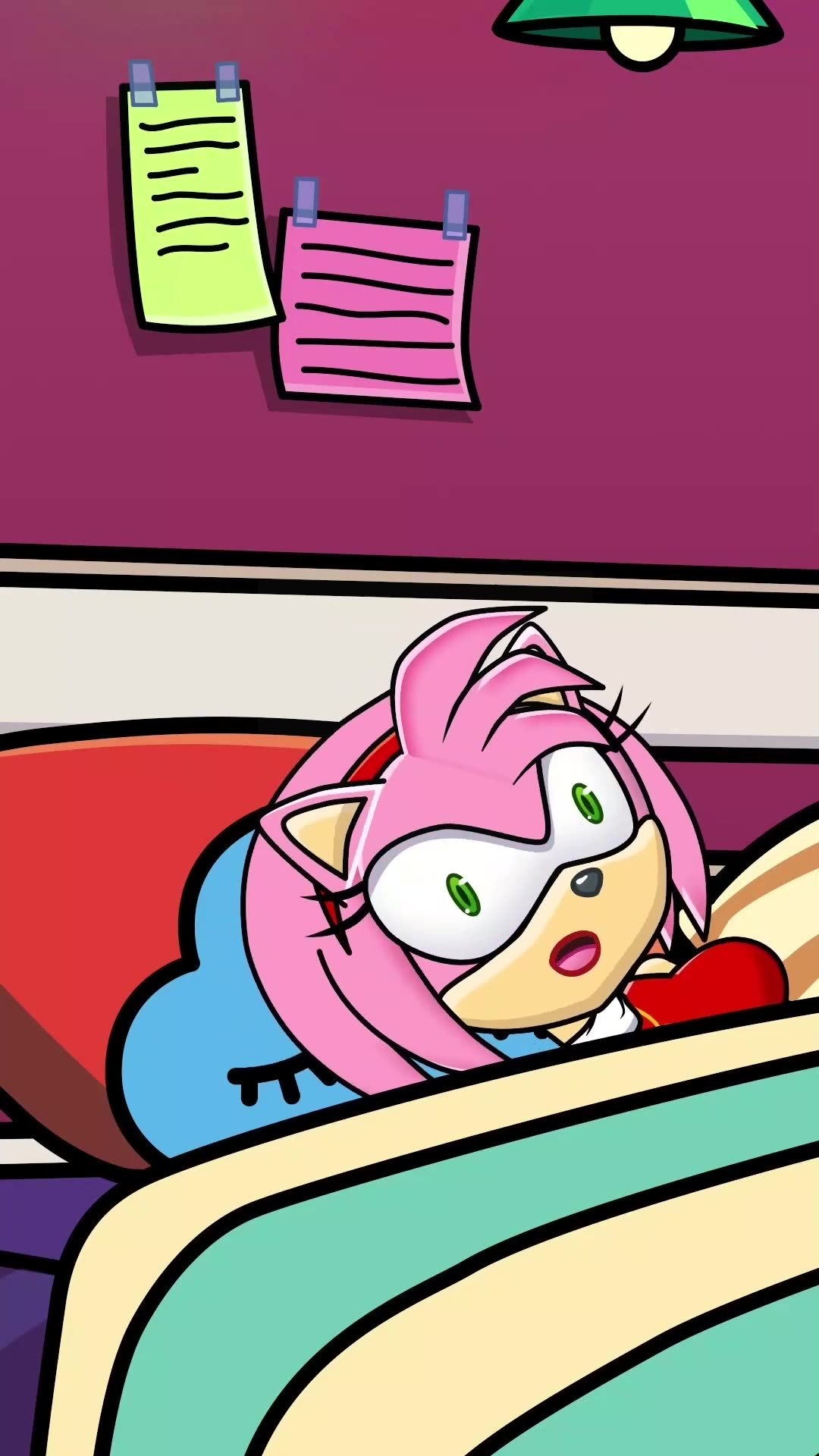 趣味动画:你睡觉打呼噜吗?我居然尿床了~~