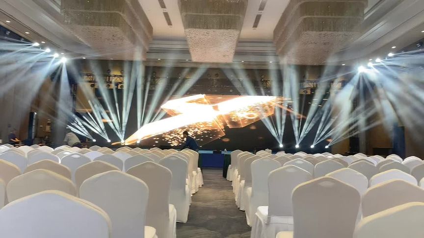 #活动现场 #舞美设计 去年因为疫情的影响