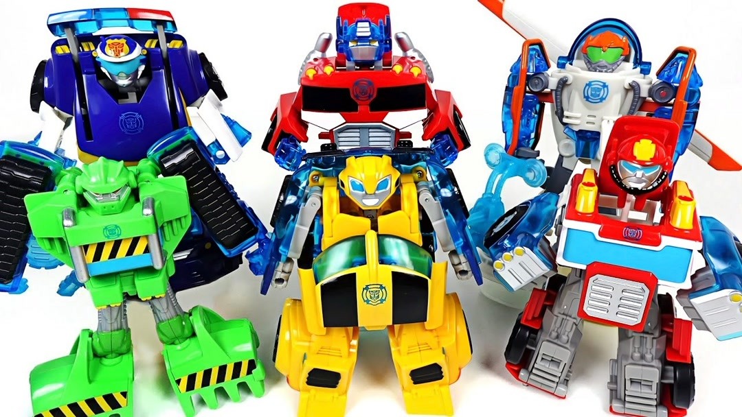 超有趣!变形金刚和汽车总动员合集,认识新朋友