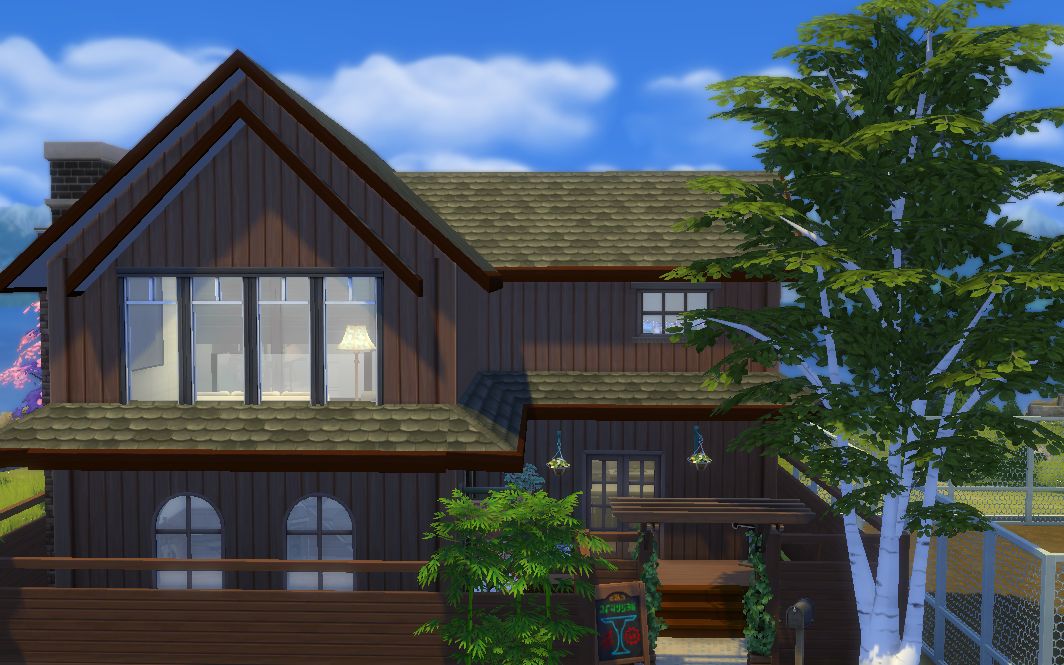 【模拟人生4】藏在街道中的咖啡店