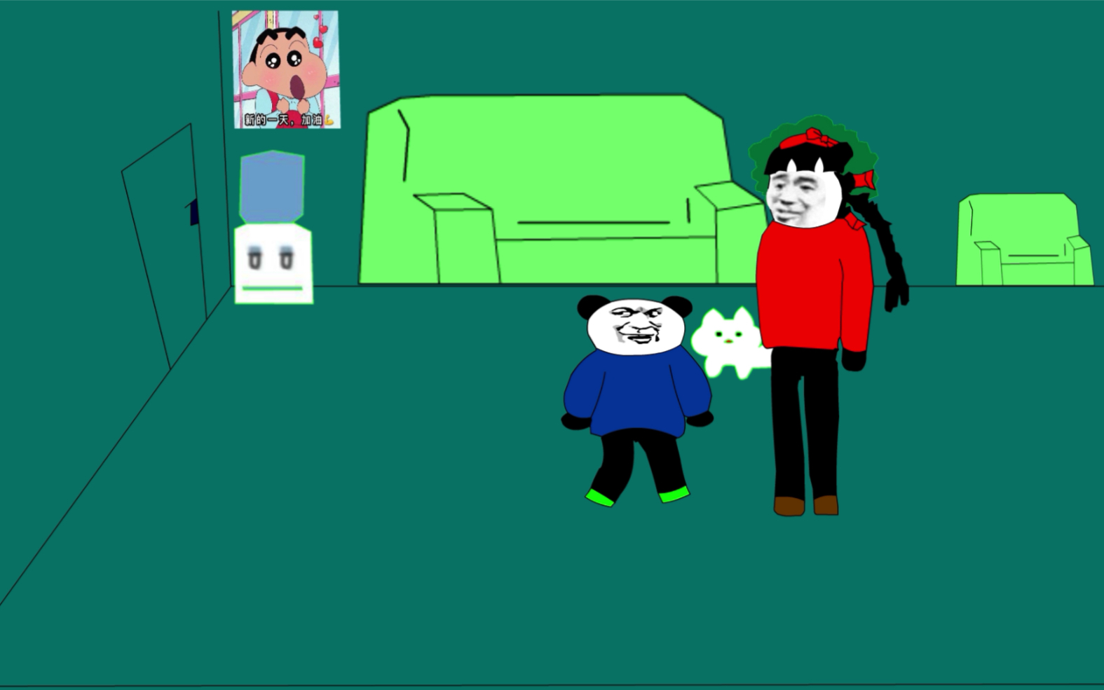 沙雕动画【和妈妈说做UP主】