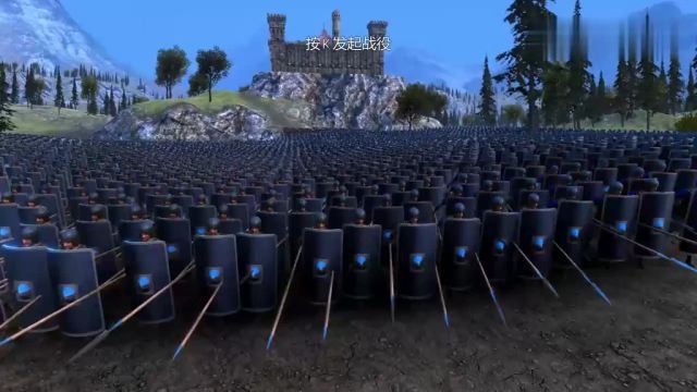 战争模拟器:喷火龙进攻城堡,数千长矛兵能挡住吗?