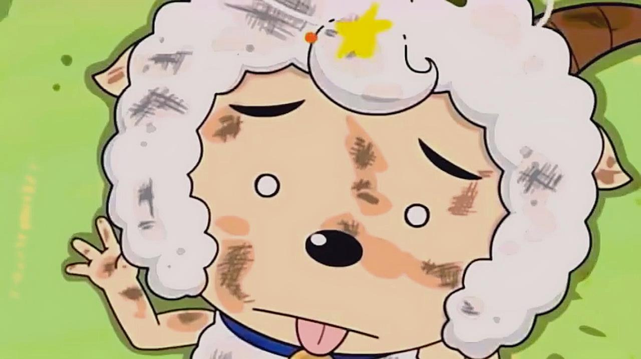 逃避洗澡大作战!沸羊羊藏树上,喜羊羊躲草里,懒羊羊已经失踪!