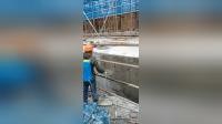 房地产地下室使用科洛永凝液DPS防水剂施工中