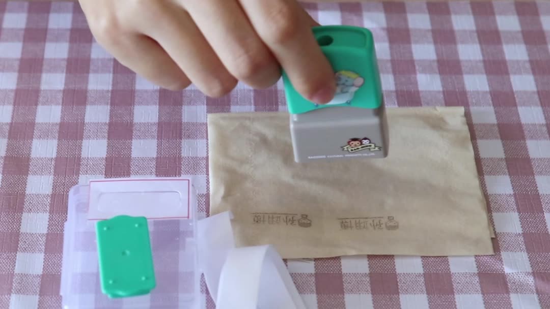 衣服印章添加印油视频教程