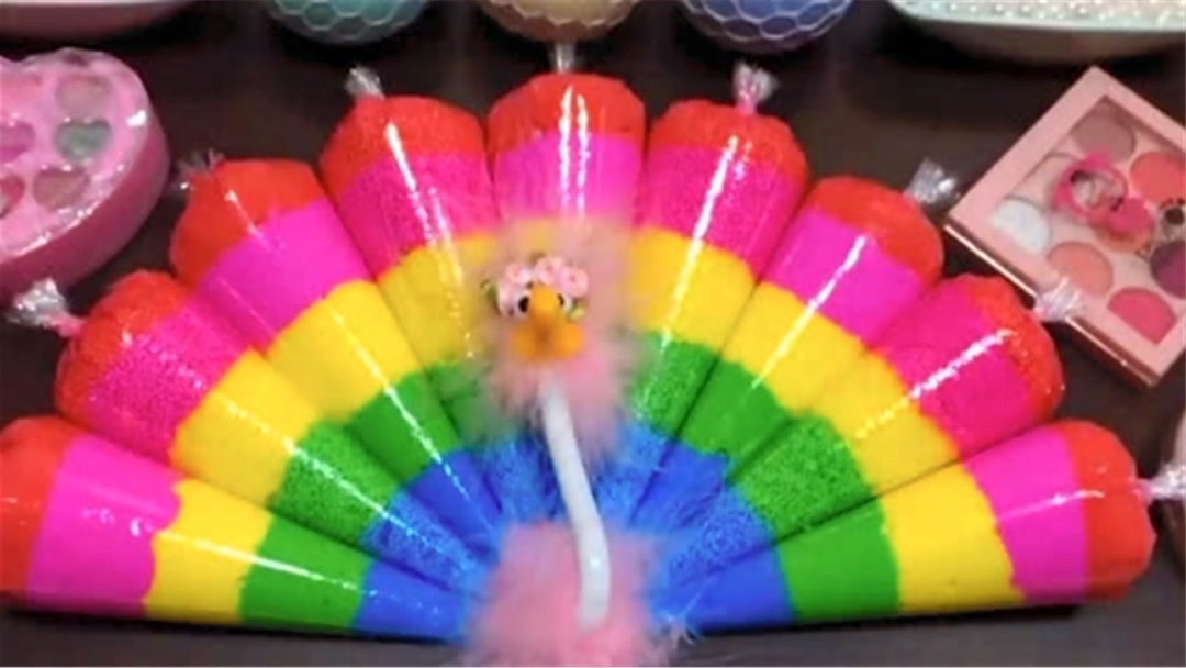 DIY史莱姆教程,无硼砂无胶水,搞笑气球史莱姆,手工超棒