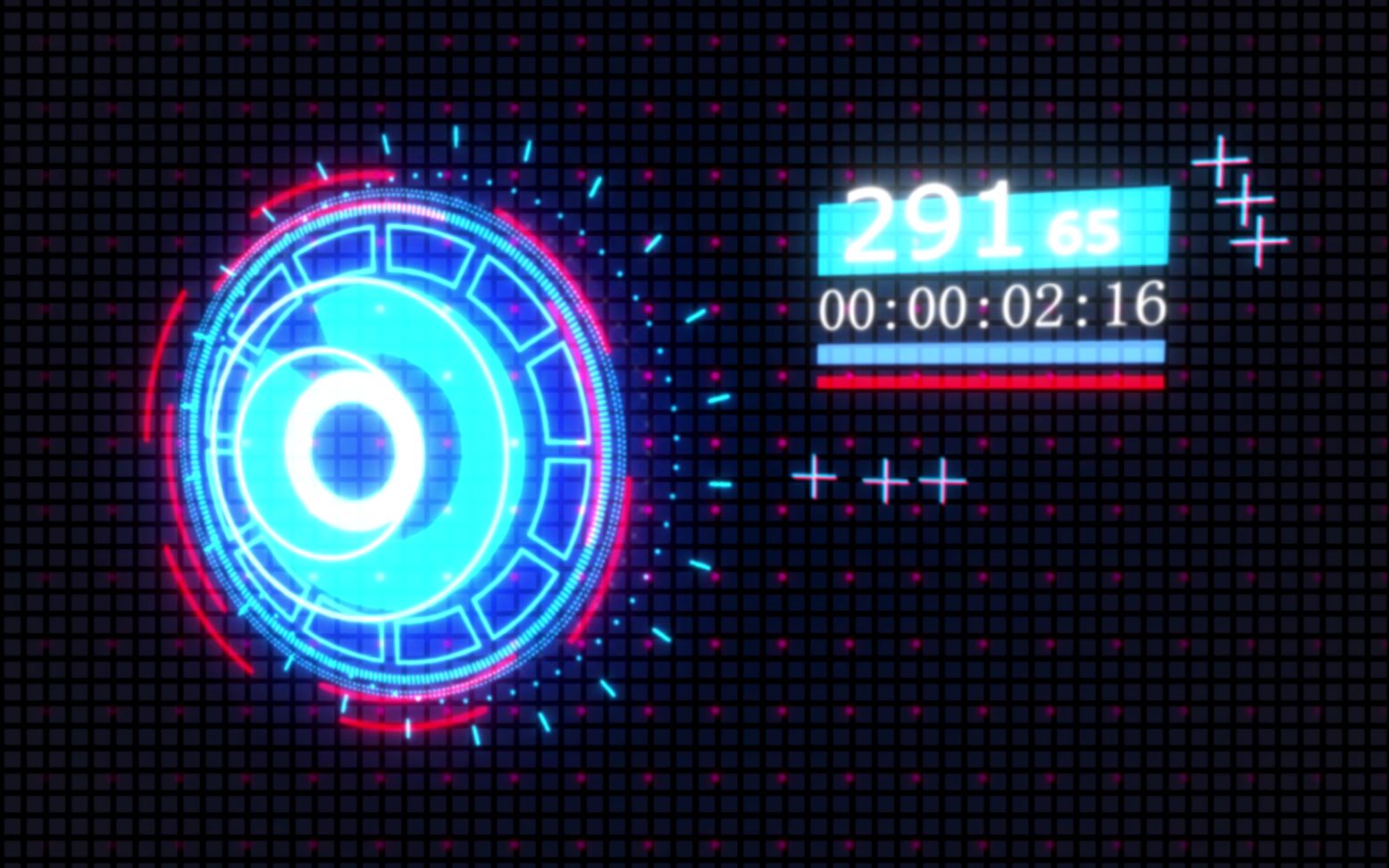 AE科技图层动画