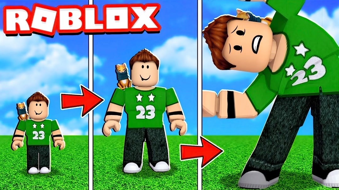 Roblox成长模拟器:飞速成长变身超巨人?长的也太快了!小格解说
