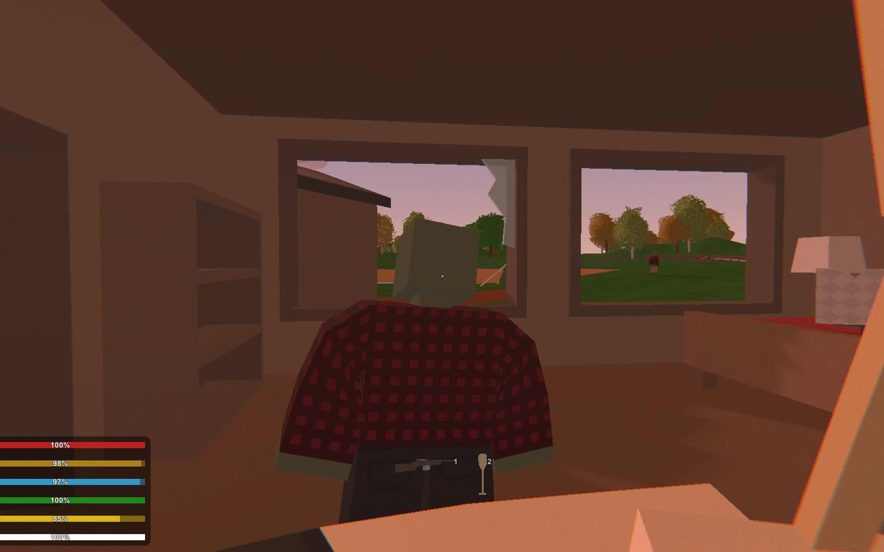&Unturned&未转变者&菜鸡成长生存日记Ep2震惊,菜鸡竟有小进步,...