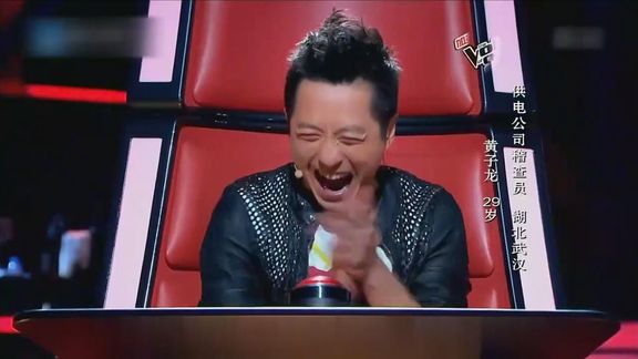 中国好声音:选手直接模仿张学友,把导师都唱乐了,就是没人转身