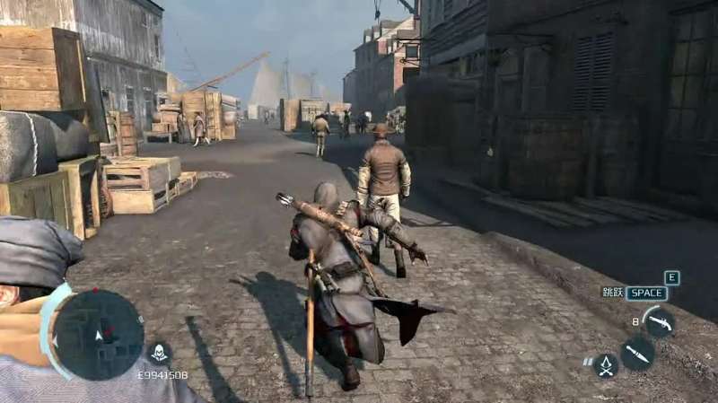 刺客信条3格斗技巧