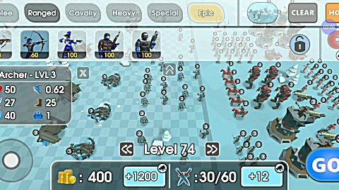 史诗战争模拟器2:越往后越难打。