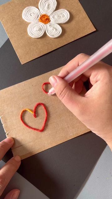 做个毛线版的3d打印笔,简单好玩幼儿园手工创意美术手工di