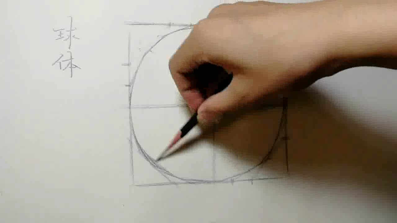 素描几何体:素描入门知识第六节素描石膏体球体教学,20分钟轻松学会5