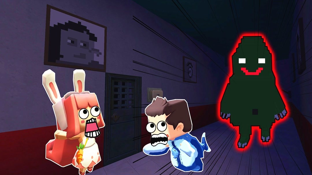 木鱼小铃铛,联机模式,恐怖解密,寂静岭的诡异走廊!